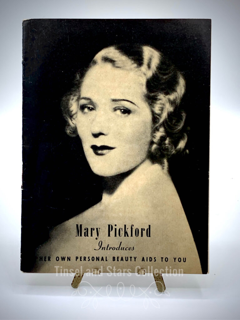 Mary Pickford’s Beauty Routine – Tinsel and Stars Hollywood Scrapbook